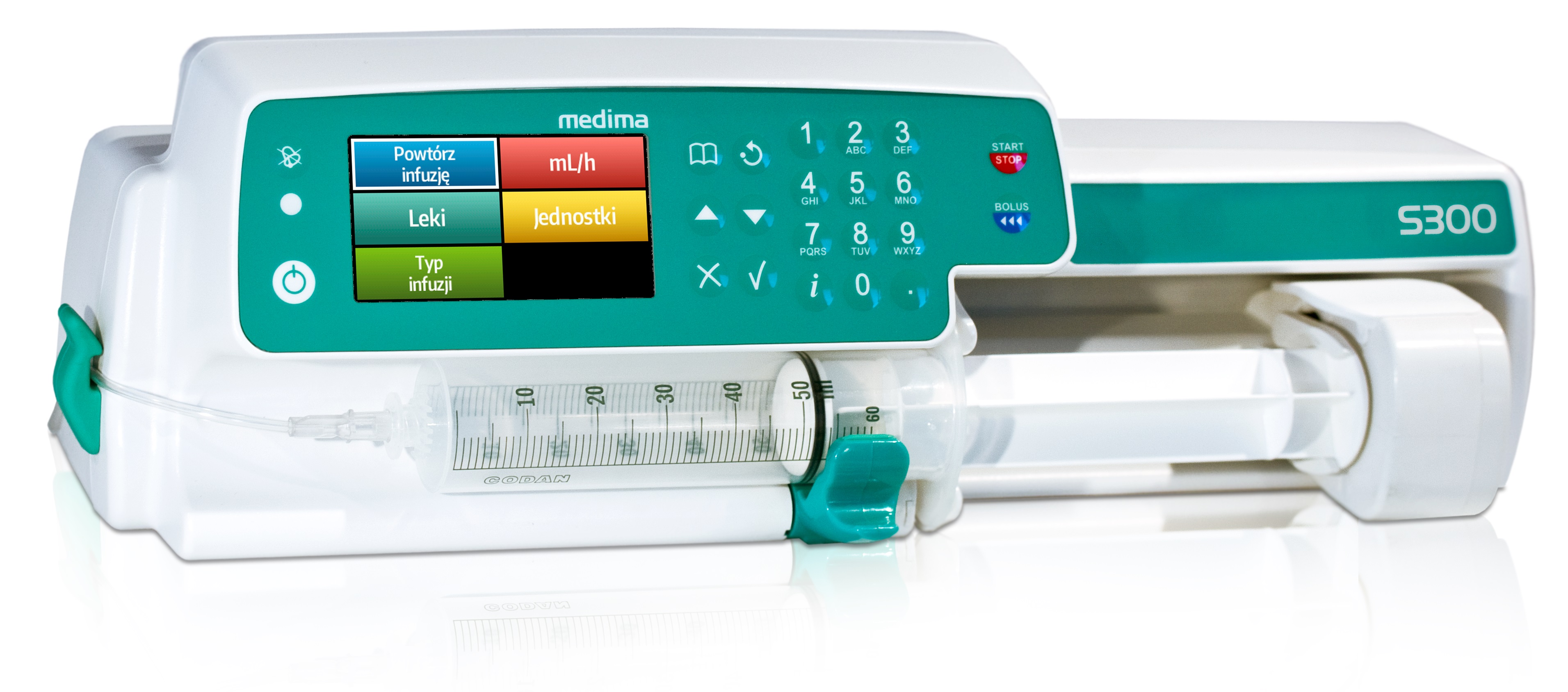 Pompa infuzyjna strzykawkowa Medima S300